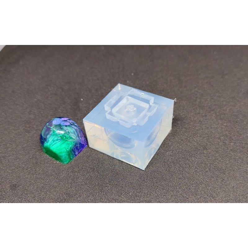 Silicone mold for making DOM keycap profile, DOM mold. | Shopee Malaysia