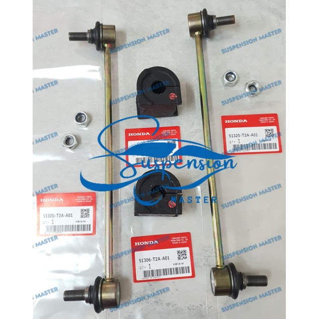 4 IN 1 SET - FRONT STABILIZER BUSH/ STABILIZER LINK - HONDA ACCORD 2013 ...