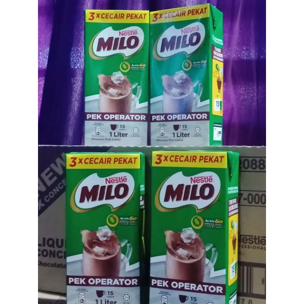 PATI MILO/CECAIR PEKAT MILO 1 LITER | Shopee Malaysia