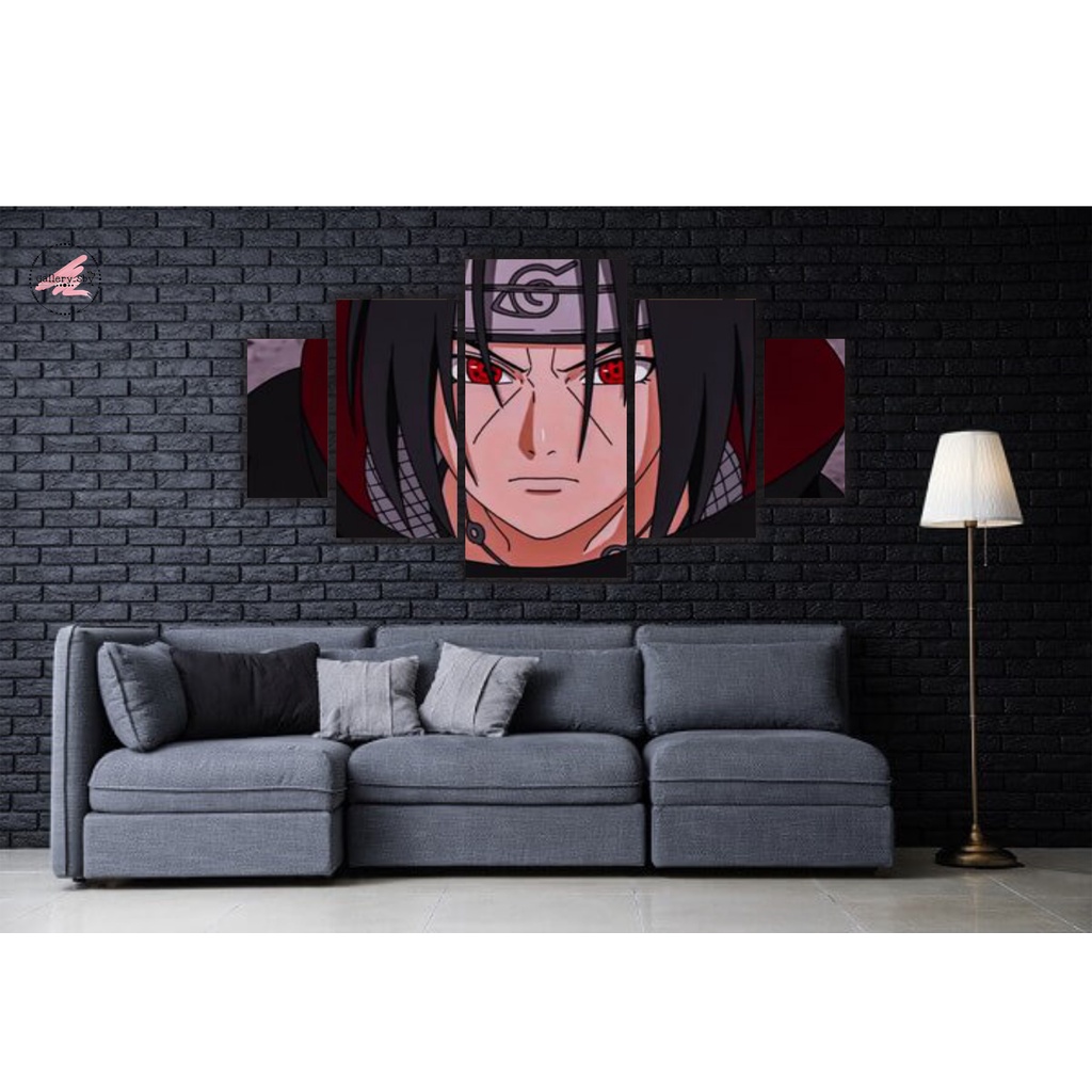 KAYU 1 Set Uchiha Itachi Anime Wall Display Character Wall Decor ...
