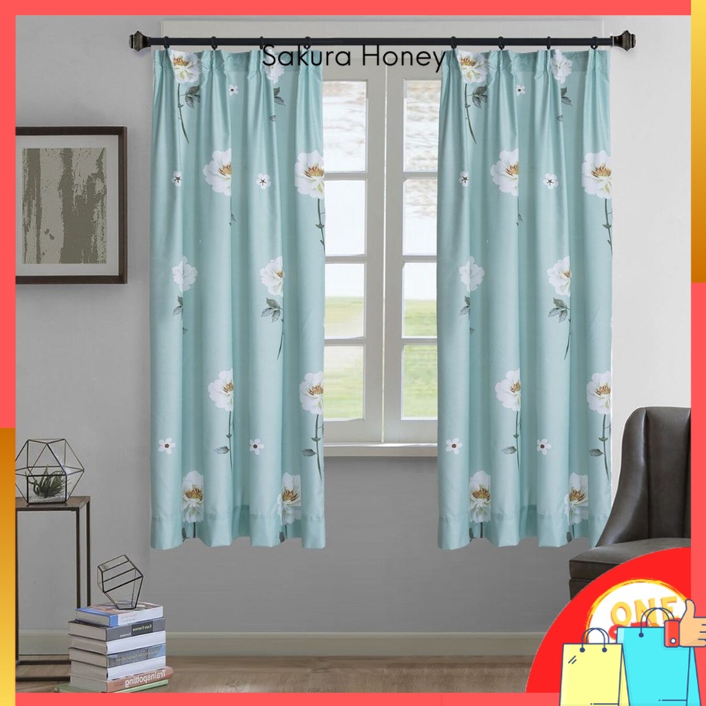 Langsir Tingkap Murah Hook Curtain Window Curtain Hook Type Langsir ...