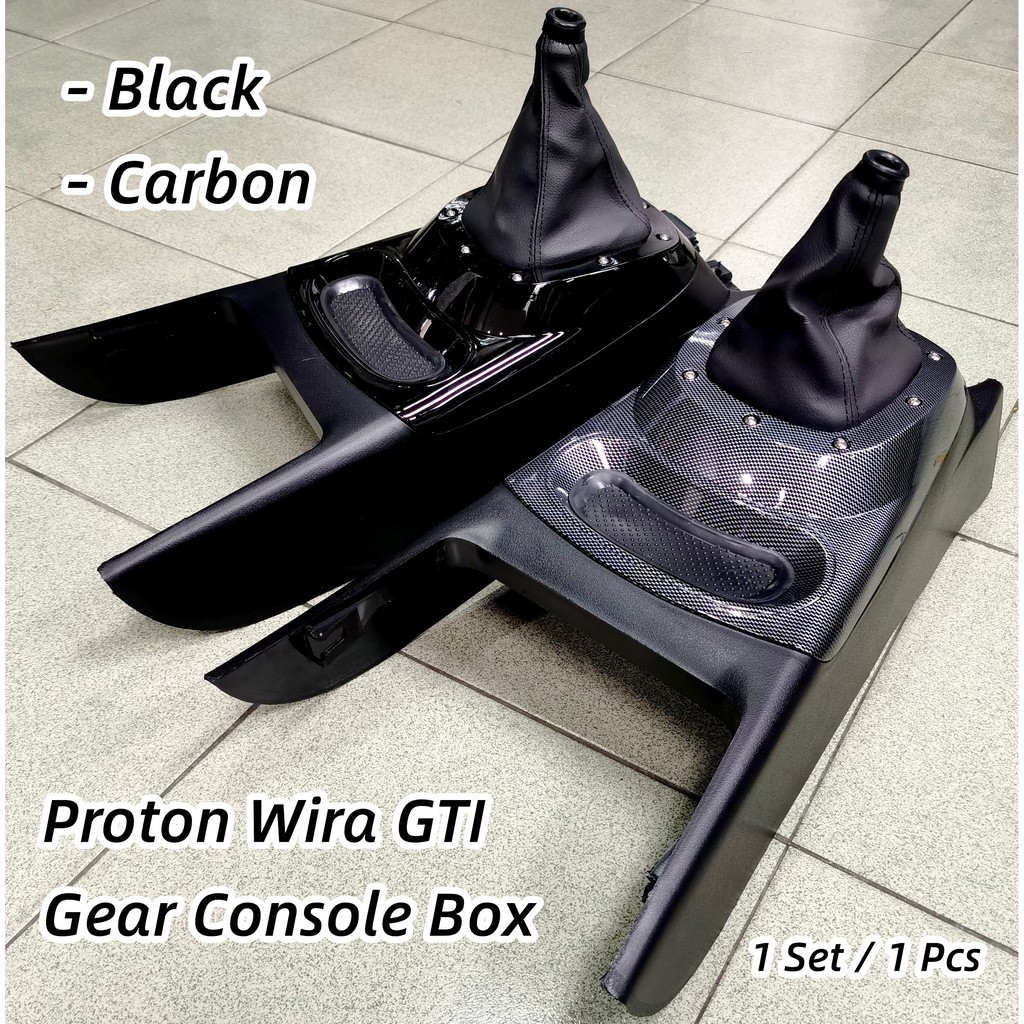 Proton Wira GTI Gear Console Box / Console Gear - Black / Carbon ...