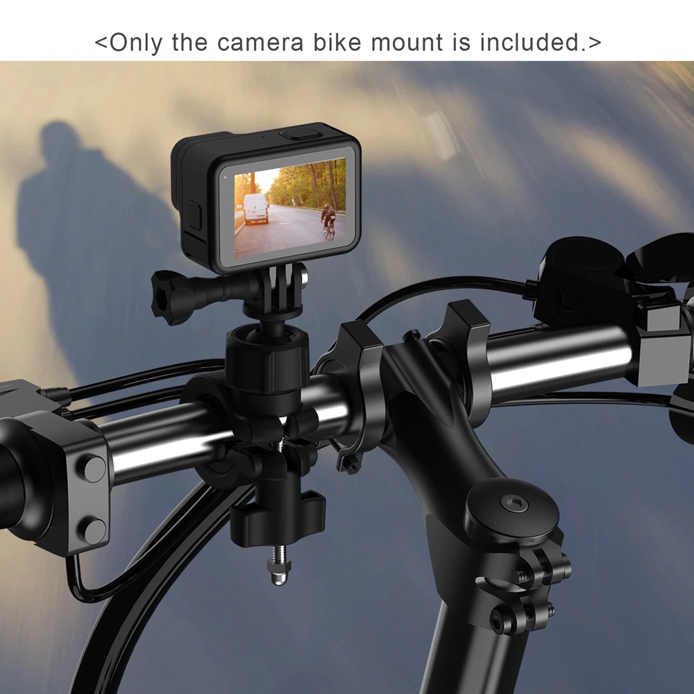 TELESIN 360 Degree Rotation Handlebar Mount Bike Bicycle Motorcycle For ...