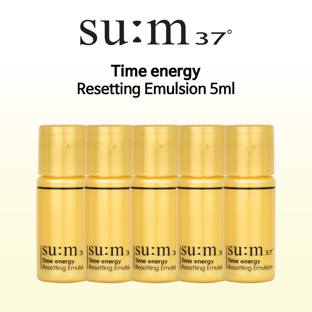 Su:m37 Time energy Resetting Emulsion 5ml x 5ea / Korea cosmetics / Firming / Lifting SUM37 SUM ...