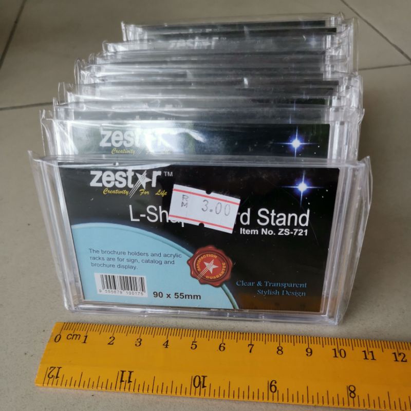 [Ready Stock. Reduce to Clear] Zestar 90x55mm L Shape Stand | Shopee ...