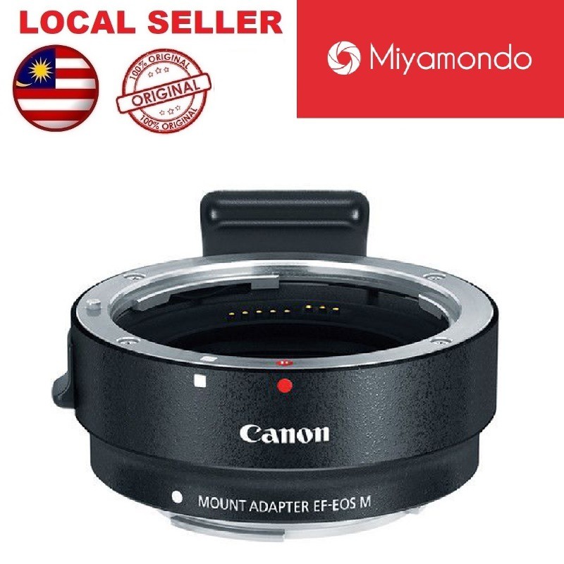 Canon EF-EOS M Mount Adapter (White Box) | Shopee Malaysia