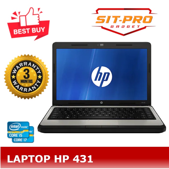 LAPTOP HP 431 (USED) | Shopee Malaysia