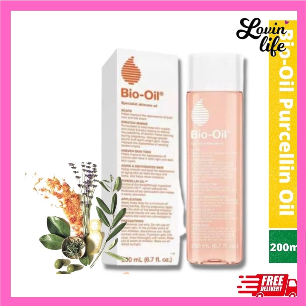 Bio-Oil Purcellin Oil 200ml (ORIGIANL) | Shopee Malaysia