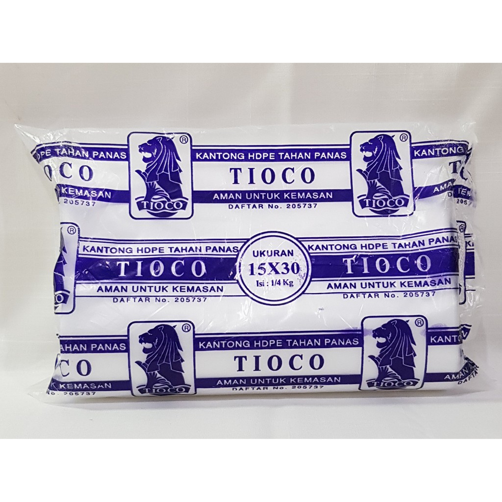 Tioco HDPE Plastic 15x30 Heat Resistant (1 Kilo size) | Shopee Malaysia