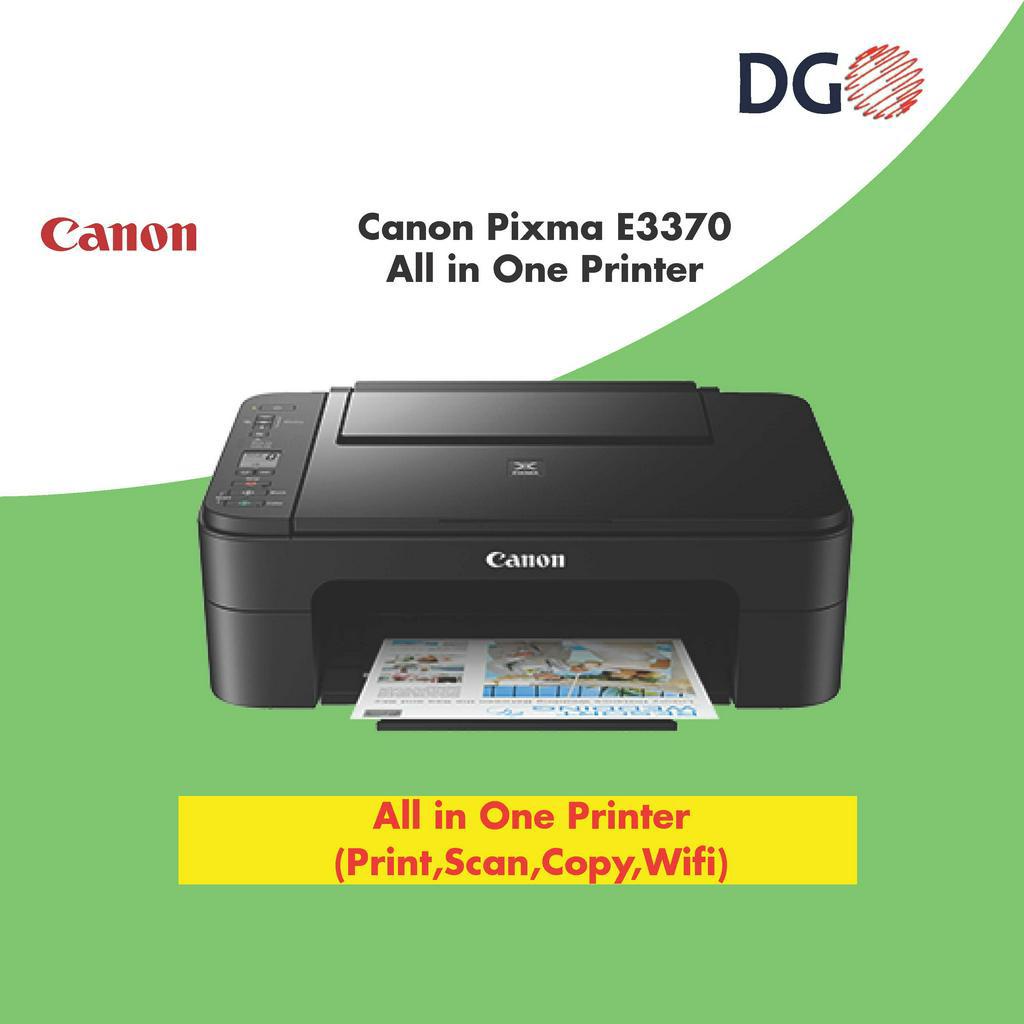 Canon PIXMA E3370 Printer | Shopee Malaysia