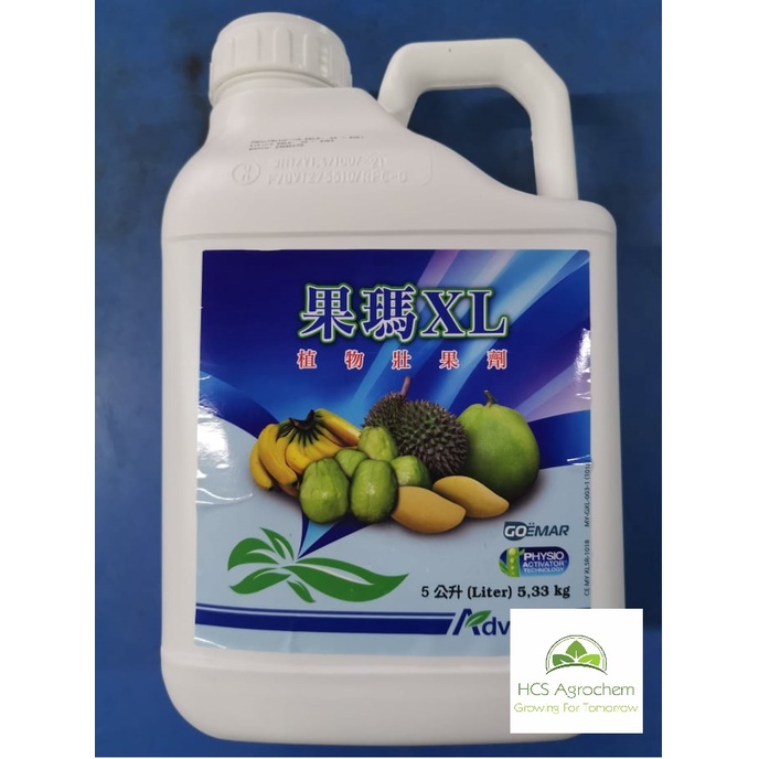(+-5L) Baja foliar/ Foliar fertilizer Advansia Goemar XL 果瑪XL 植物壯果劑 ...