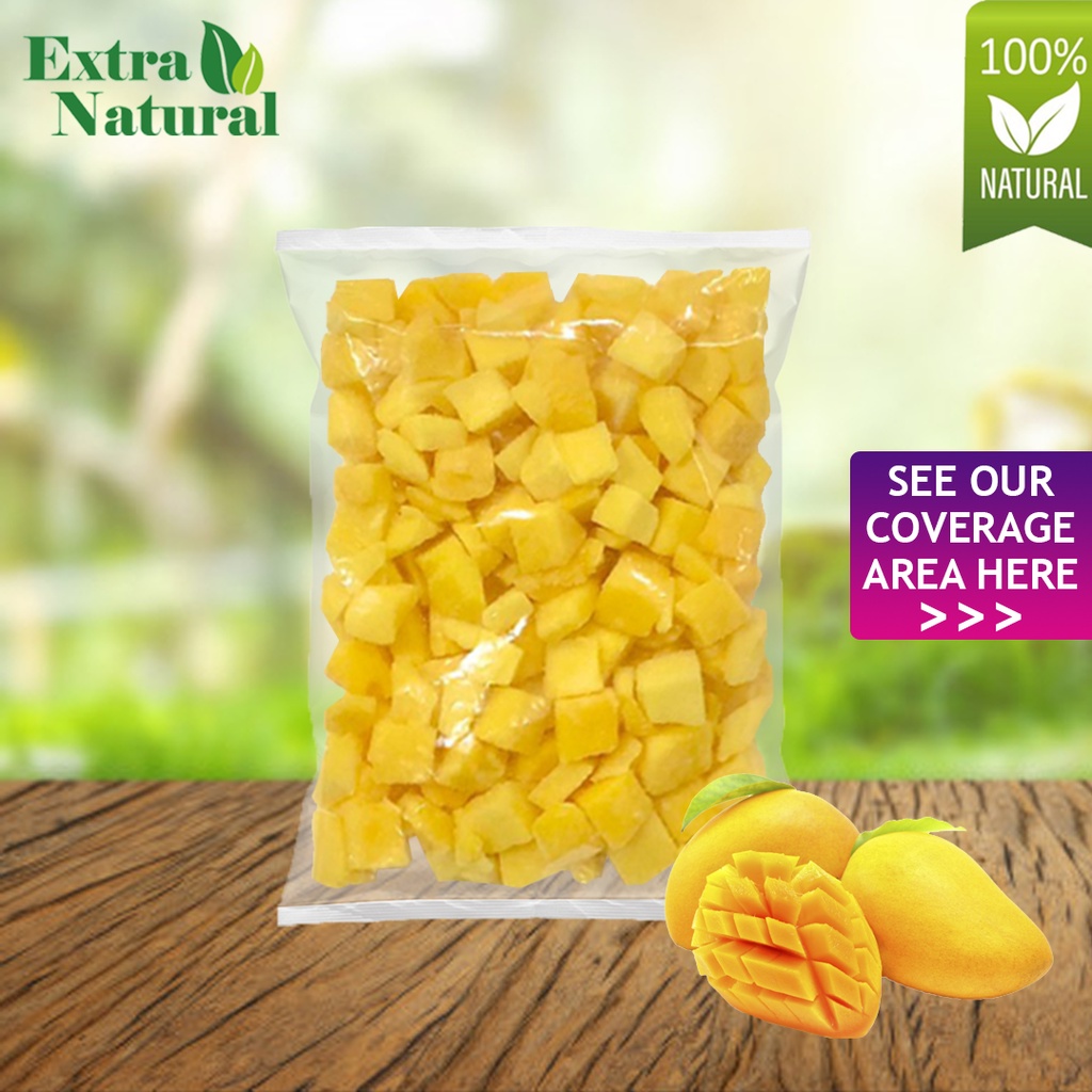 Frozen Mango Cube/Halve/Chunk [Mangga] (Please read description box ...