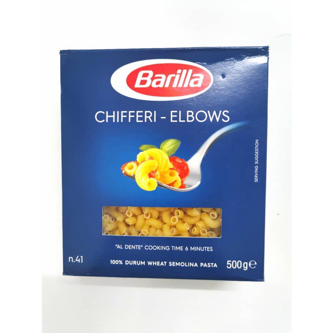 Barilla Chifferi-Elbows Macaroni通心粉-500g | Shopee Malaysia