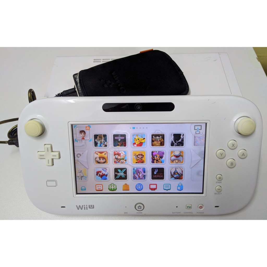 Pre-owned Nintendo Wii U WiiU with pre-loaded games | Shopee Malaysia