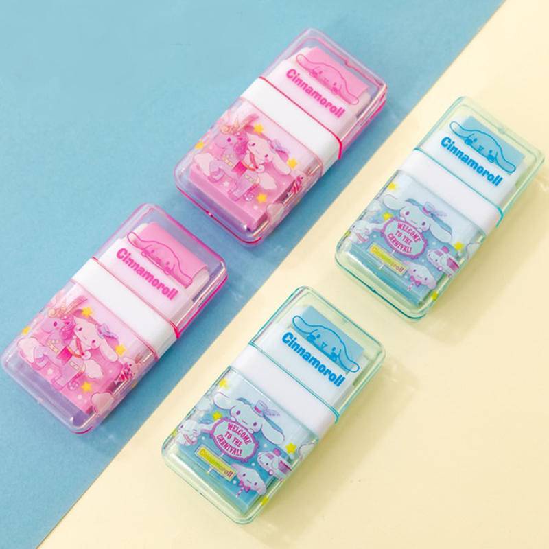 Sanrio Cinnamoroll Creative Animal cartoon Eraser With Roller cleaning ...