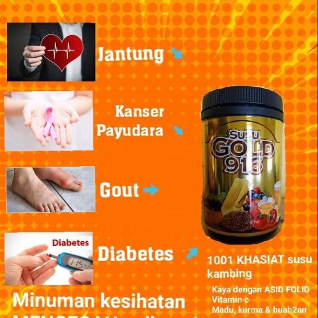 Susu gold 916 original hq free gift 😍 | Shopee Malaysia