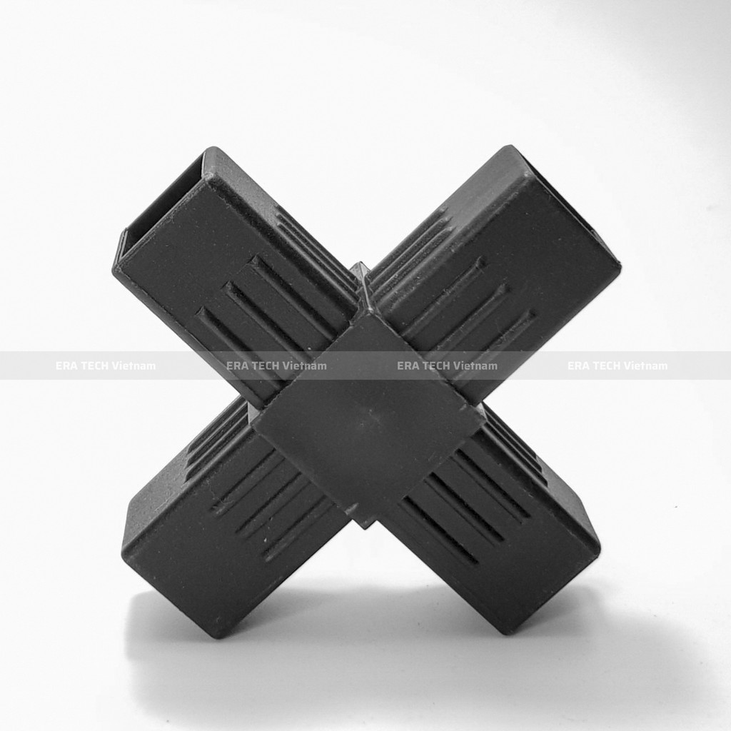 Combo of 4 cross corner connectors, PVC joints, square pipe corner ...