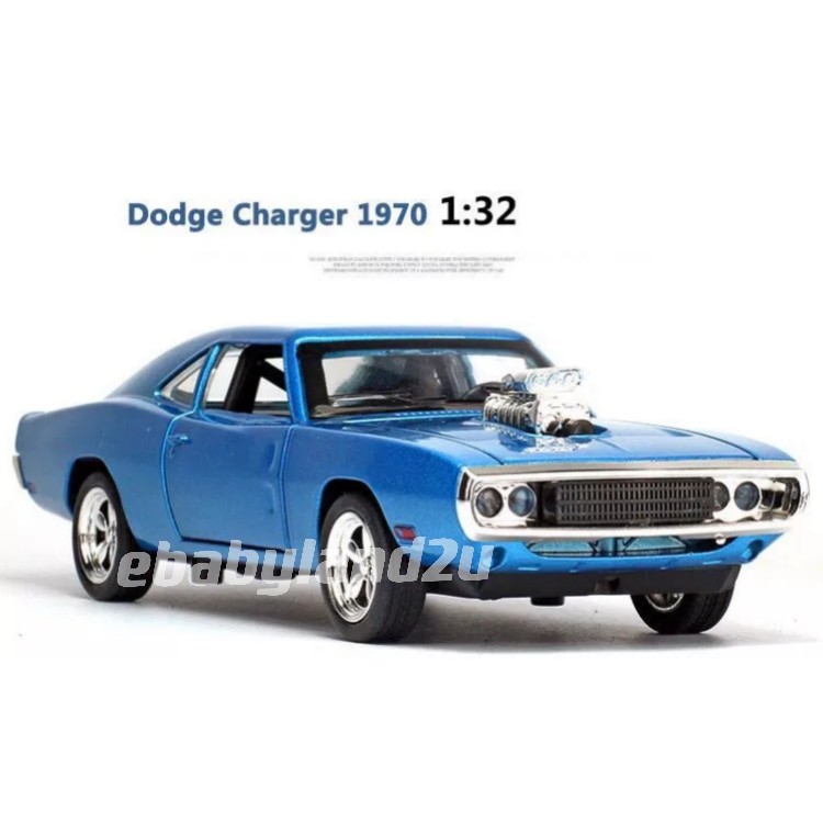 1:32 Pull Back Die Cast Dodge Charger Fast & Furious Alloy Diecast ...