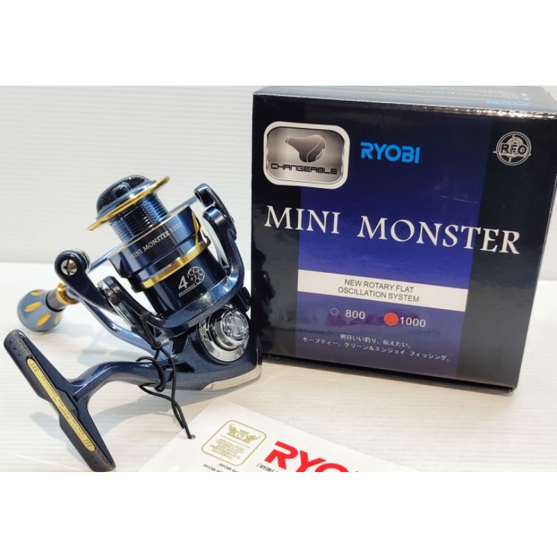 Ready Stock!! RYOBI Mini Monster 800/1000 Spinning Reell | Shopee Malaysia