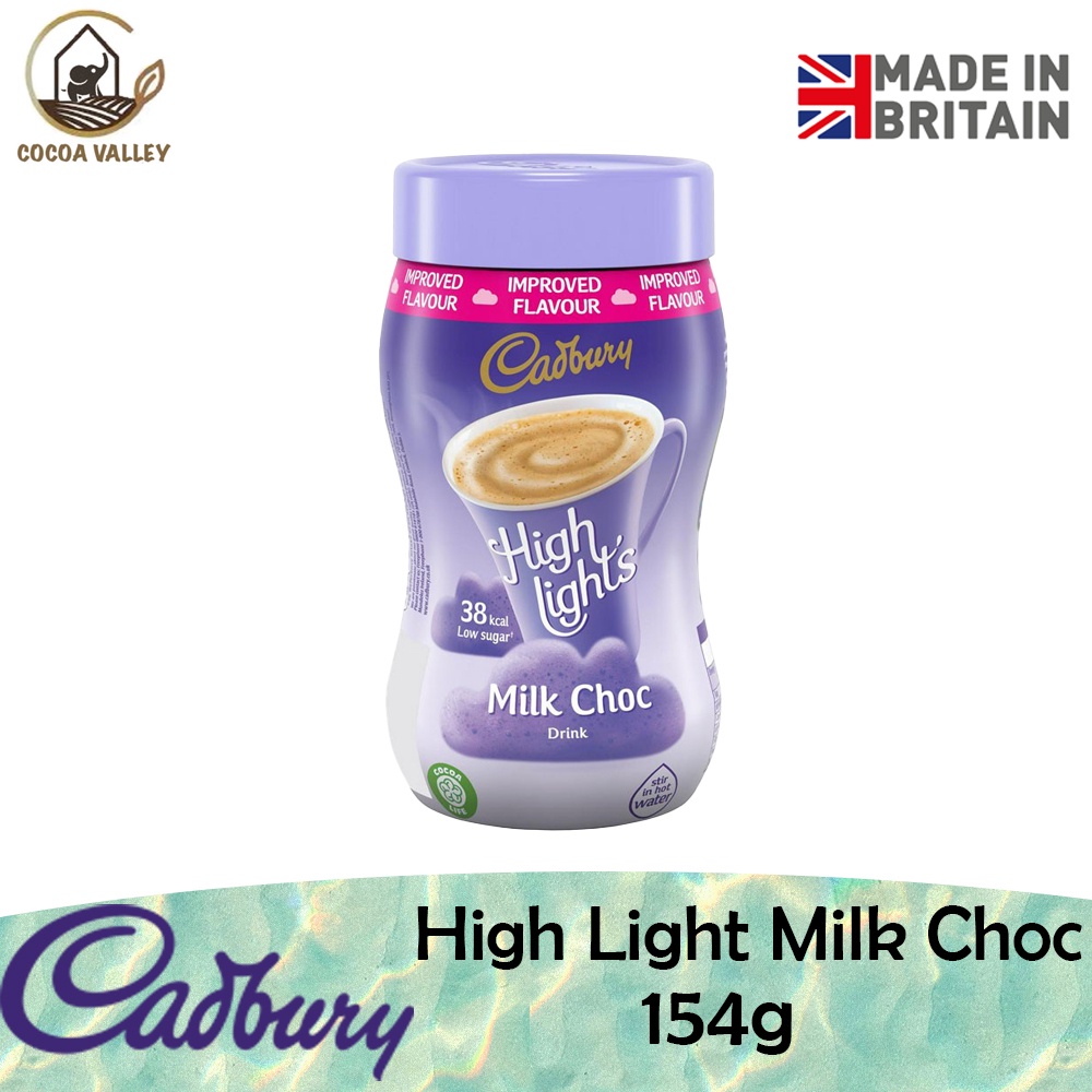 Cadbury High Light's Milk Choc Drink 154g (Made in UK) | Shopee Malaysia