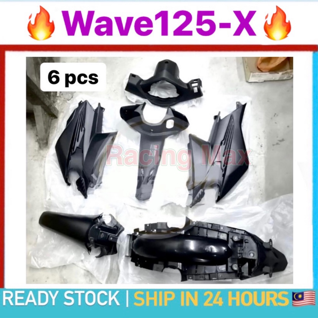 HONDA WAVE125 X ULTIMO WAVE 125 X WAVE125X COVERSET INNER HITAM COVER ...