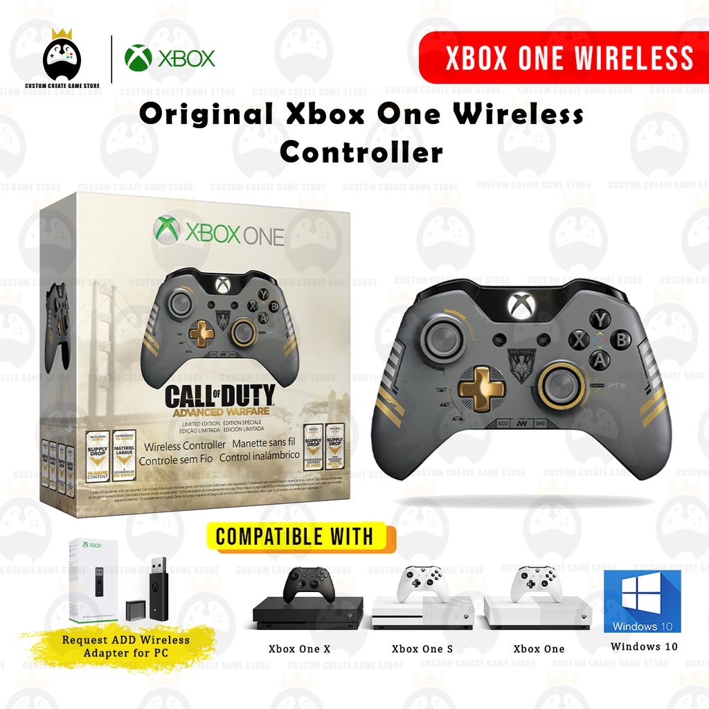 Xbox One Controller Limited Edition Call of Duty: Advanced Warfare ...