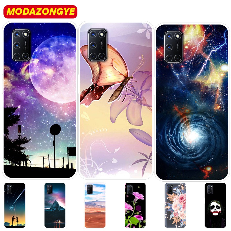 Oppo A92 Case Silicone Soft TPU Phone Casing Oppo A92 A 92 OppoA92 Back ...