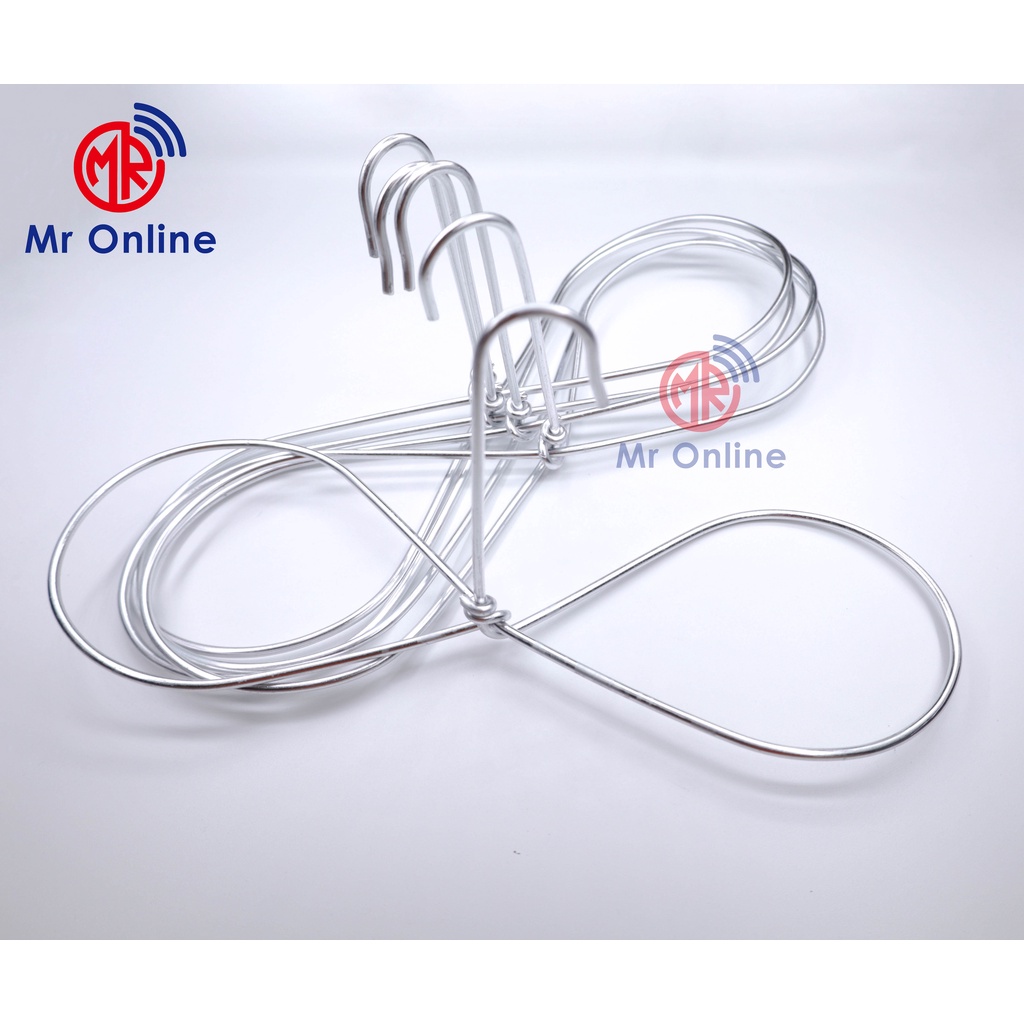 Aluminium Hanger Extra Thick / 8 Shape Drying Clothers / Clother Hanger ...