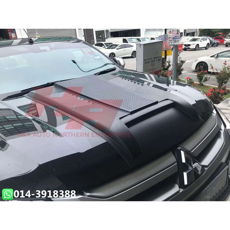 Mitsubishi Triton 2019 - 2020 V1 Engine Scoop Air Scoop Cover | Shopee ...