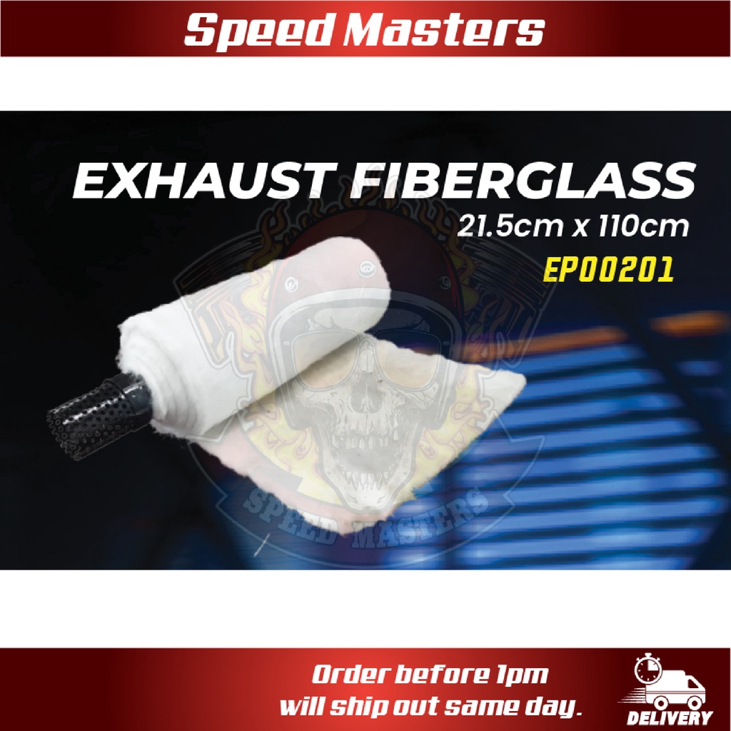 Speed Master Exhaust Fiber FIBER GLASS EXHAUST PIPE ESPADA BIG SIZE 21 ...