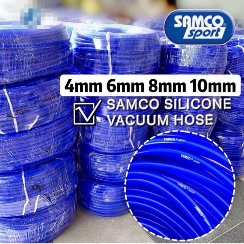 Samco Vacuum Hose 3mm 4mm 6mm 8mm 10mm (1Meter=100cm) Silicone Hose | Shopee Malaysia