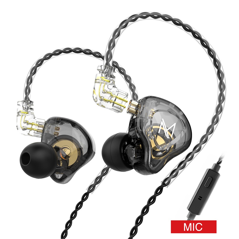 TRN MT1 Dynamic HIFI In Ear Earphones Sport Noise Cancelling Game ...