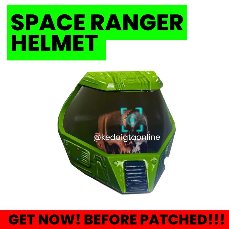 PS4 Gta Online Space Ranger Helmet (gta online money service) | Shopee ...