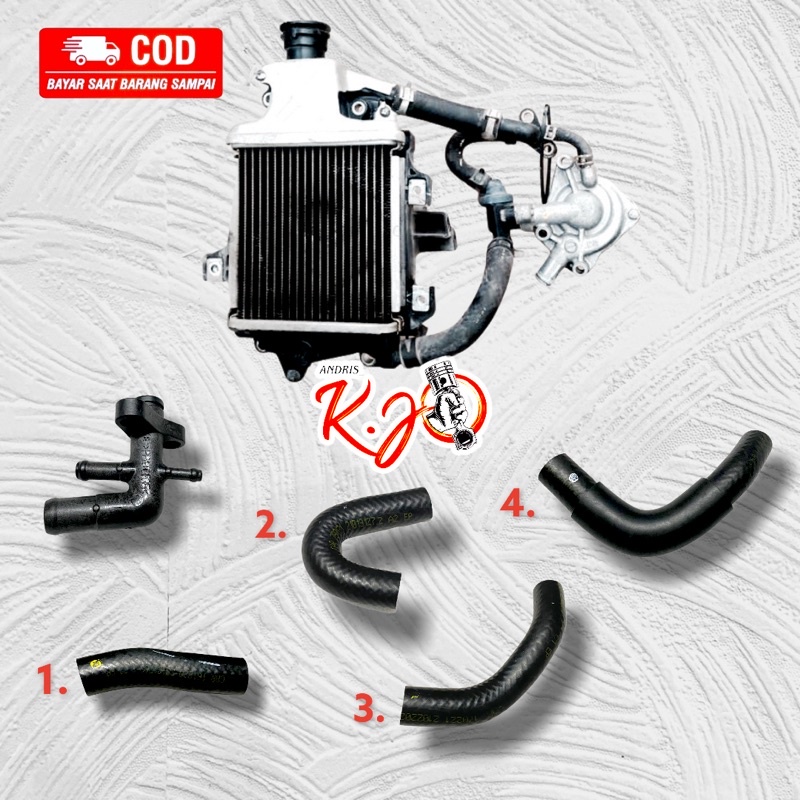 Original Honda vario 125/150, pcx, ADV radiator hose | Shopee Malaysia