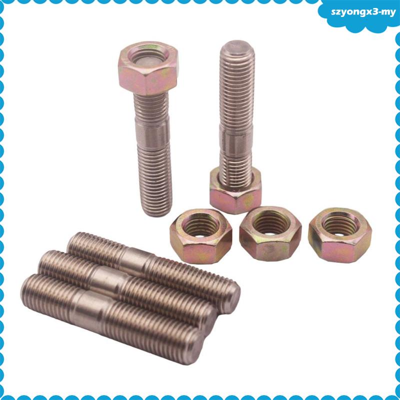 [ 5Pcs Stainless Steel Stud Assembly For DSM 1G EVO1~10 Turbos | Shopee ...