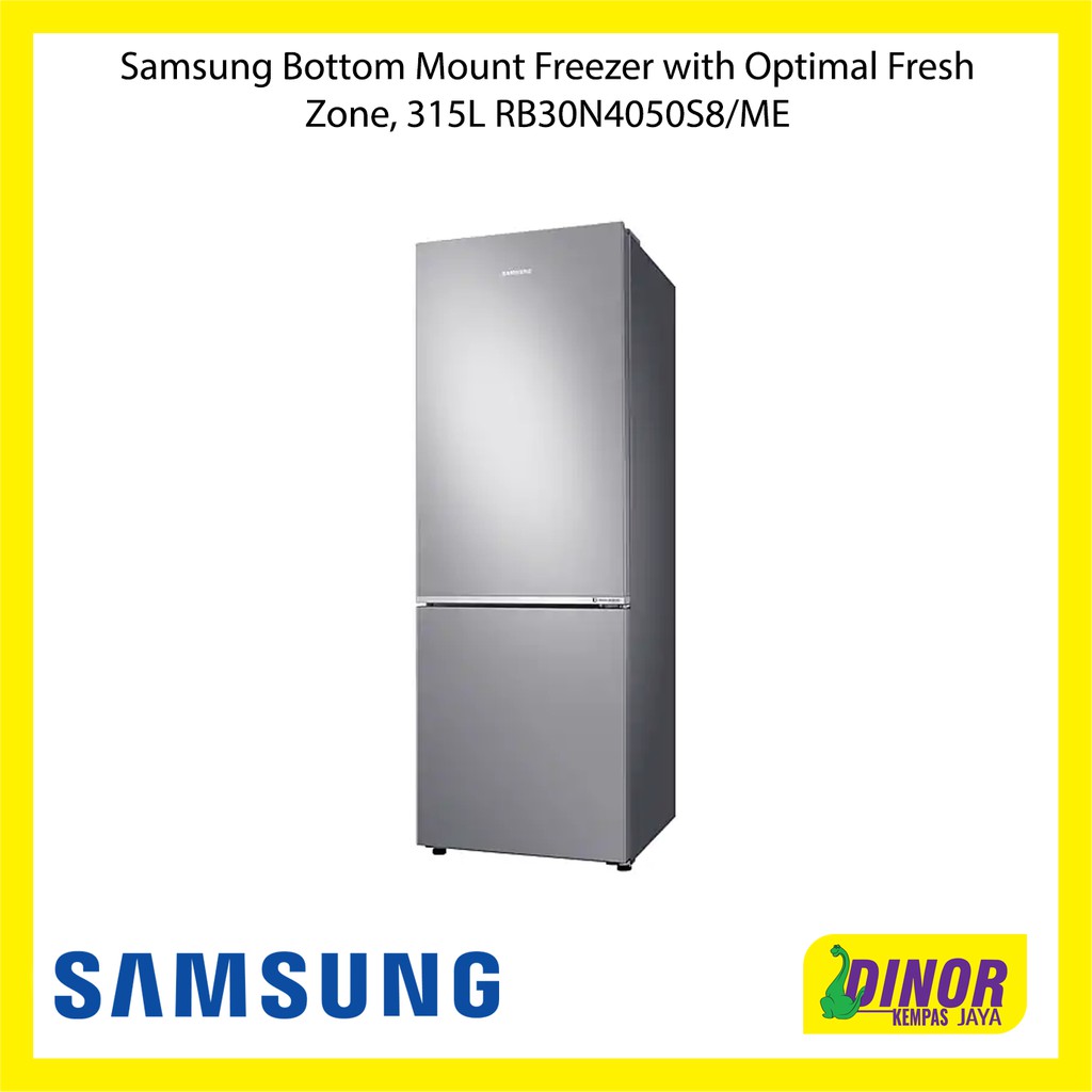 Samsung Bottom Mount Freezer with Optimal Fresh Zone, 315L RB30N4050S8 ...