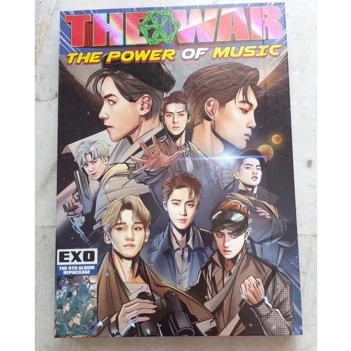 EXO - 4th Full Album Repackage THE WAR: The Power of Music [Korean Ver.] | Shopee Malaysia