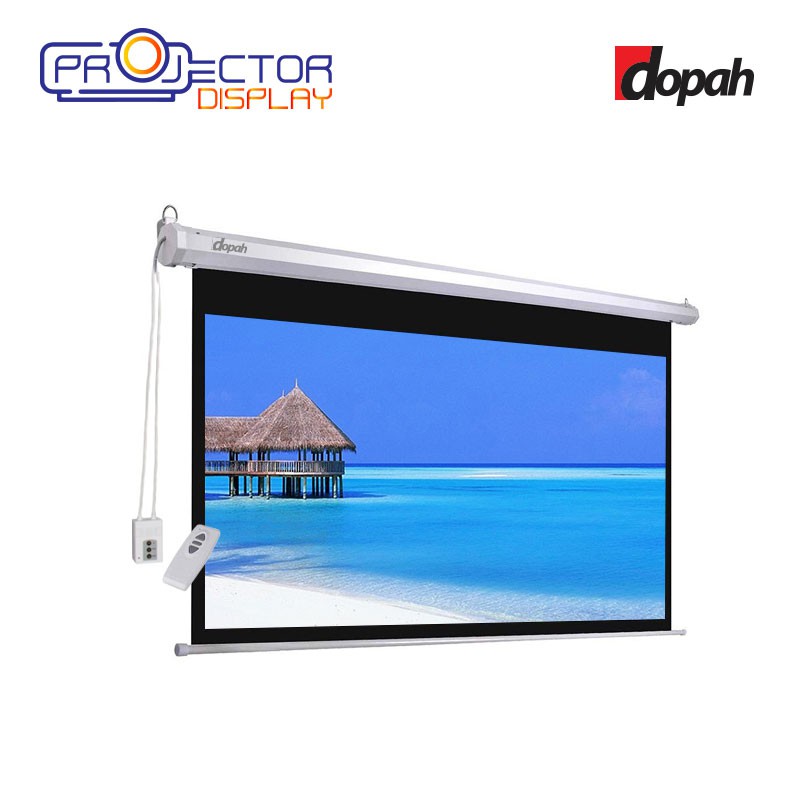 DOPAH | DP | VENOVA | MEKI Motorized / Electric LCD Projector Screen ...