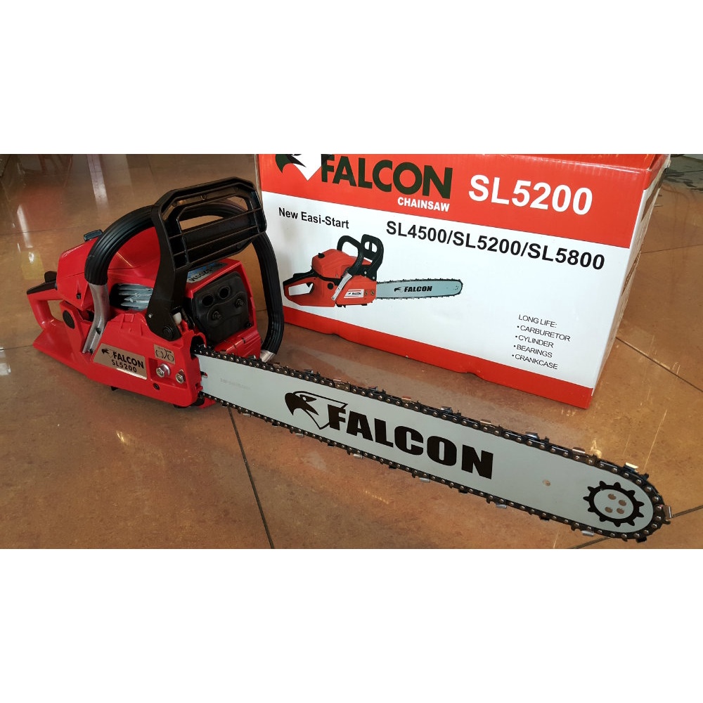 Falcon 20" Gasoline Chainsaw | 52cc | SL5200 | Carlton Saw Chain ...