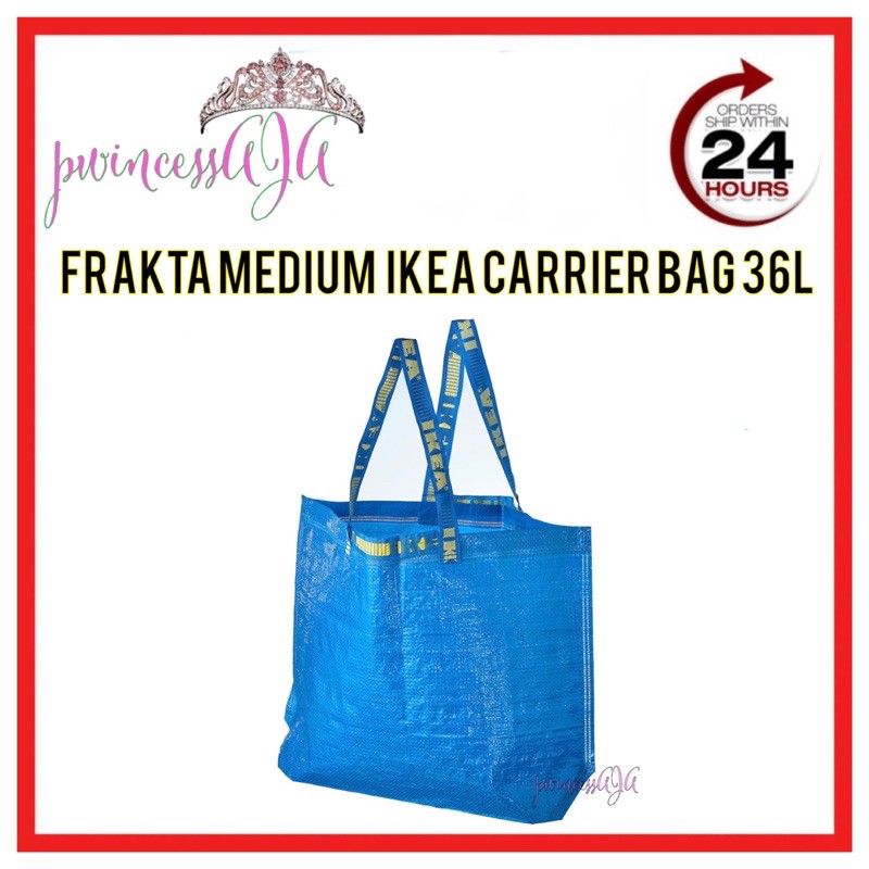 🔥READY STOCK🔥 FRAKTA MEDIUM IKEA CARRIER BAG 36L | Shopee Malaysia