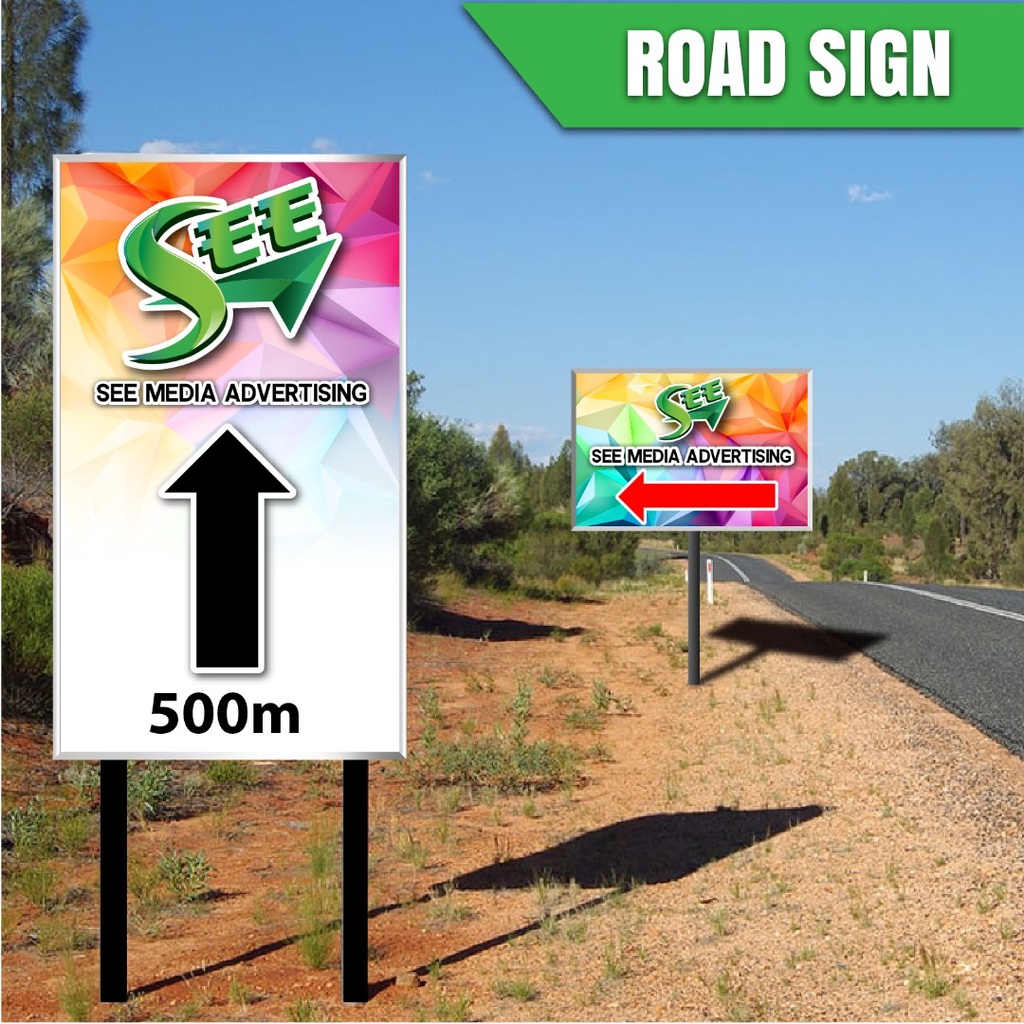 🚩ROAD SIGN /DIRECTION SIGN / SIGNBOARD TUNJUK ARAH🚩 | Shopee Malaysia