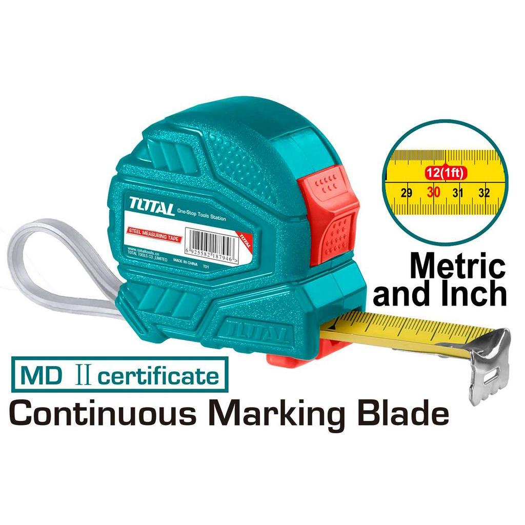 Roll Meter Builder STEEL MEASURING TAPE Meter 5M TMT126351 Measuring ...