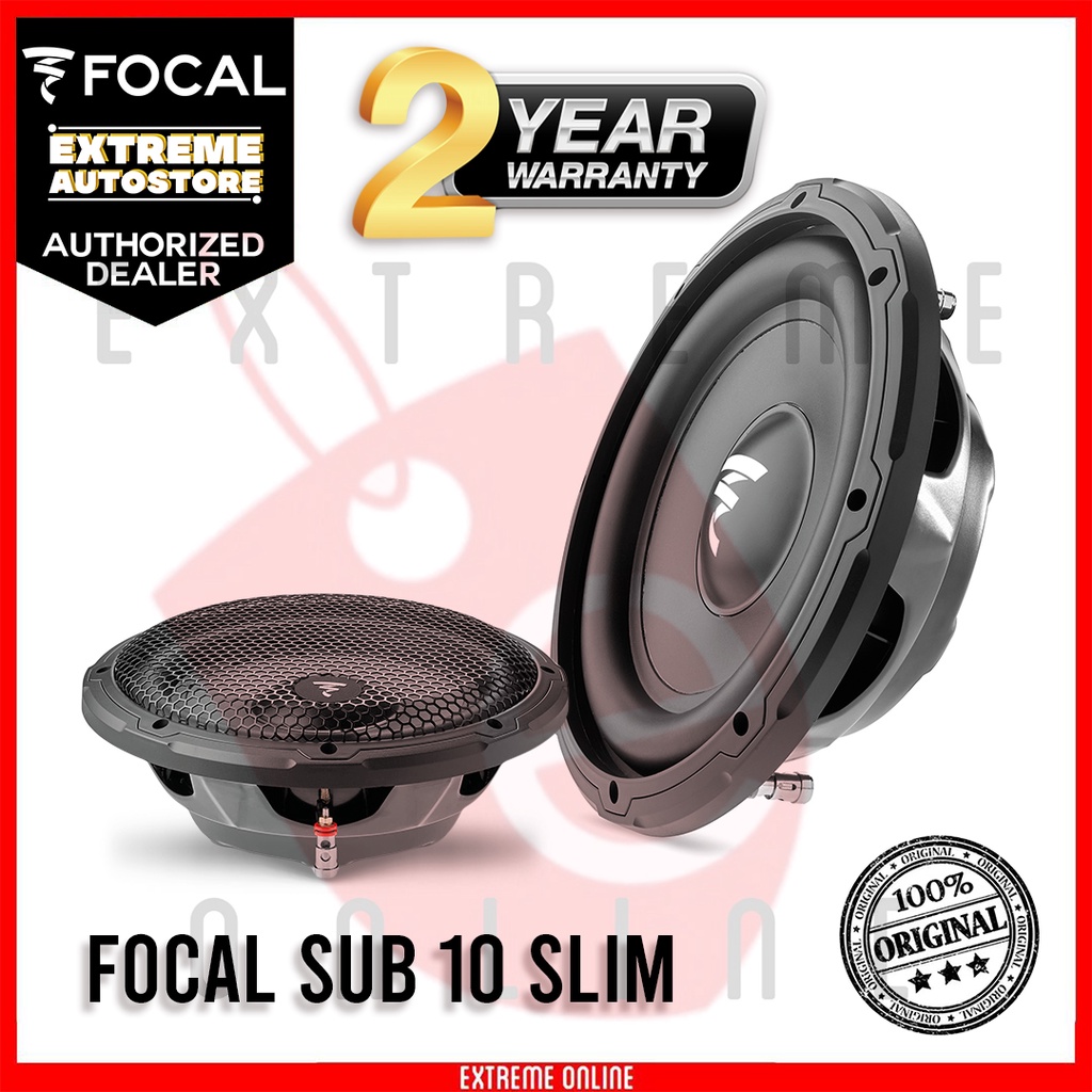 Focal Sub 10″ Slim Single Voice Coil Subwoofer | Shopee Malaysia