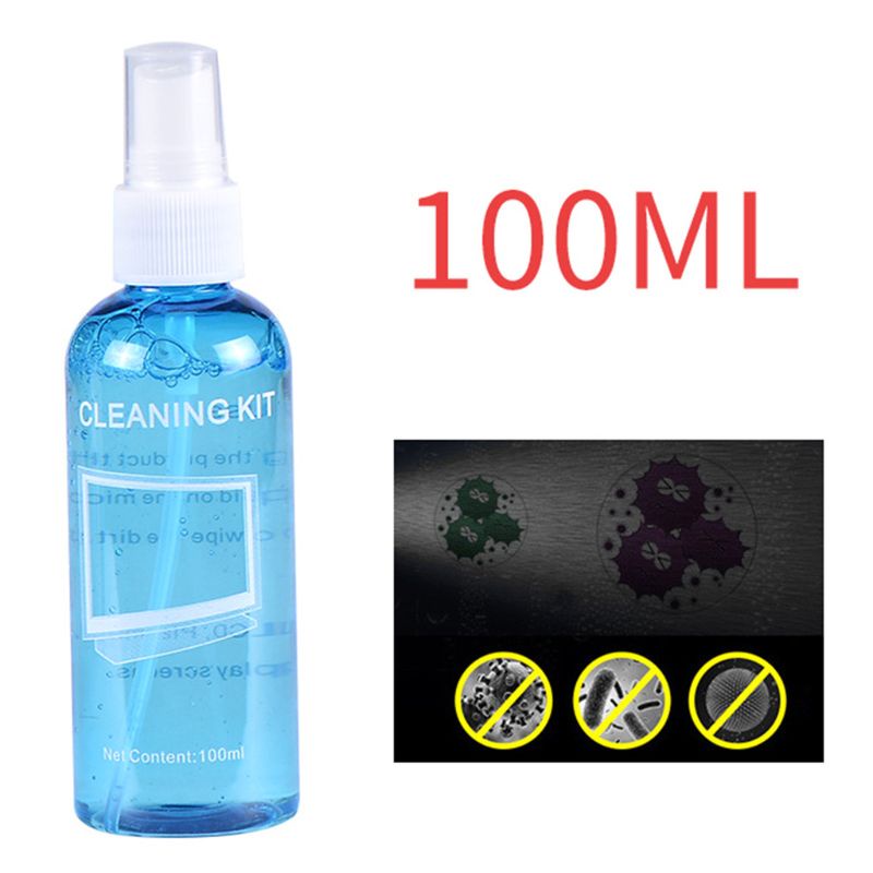 3 in 1 Cleaning Kit Laptop Phone Screen Cleaner Pembersih Brush Pencuci ...