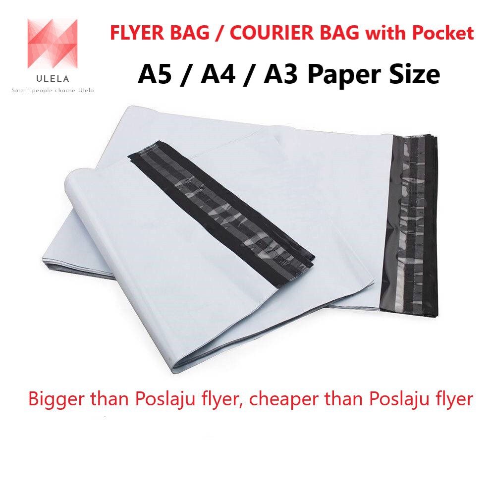 🇲🇾 Courier Bag With Pocket Packaging Plastic Kurier 快递袋 Parcel Bag ...