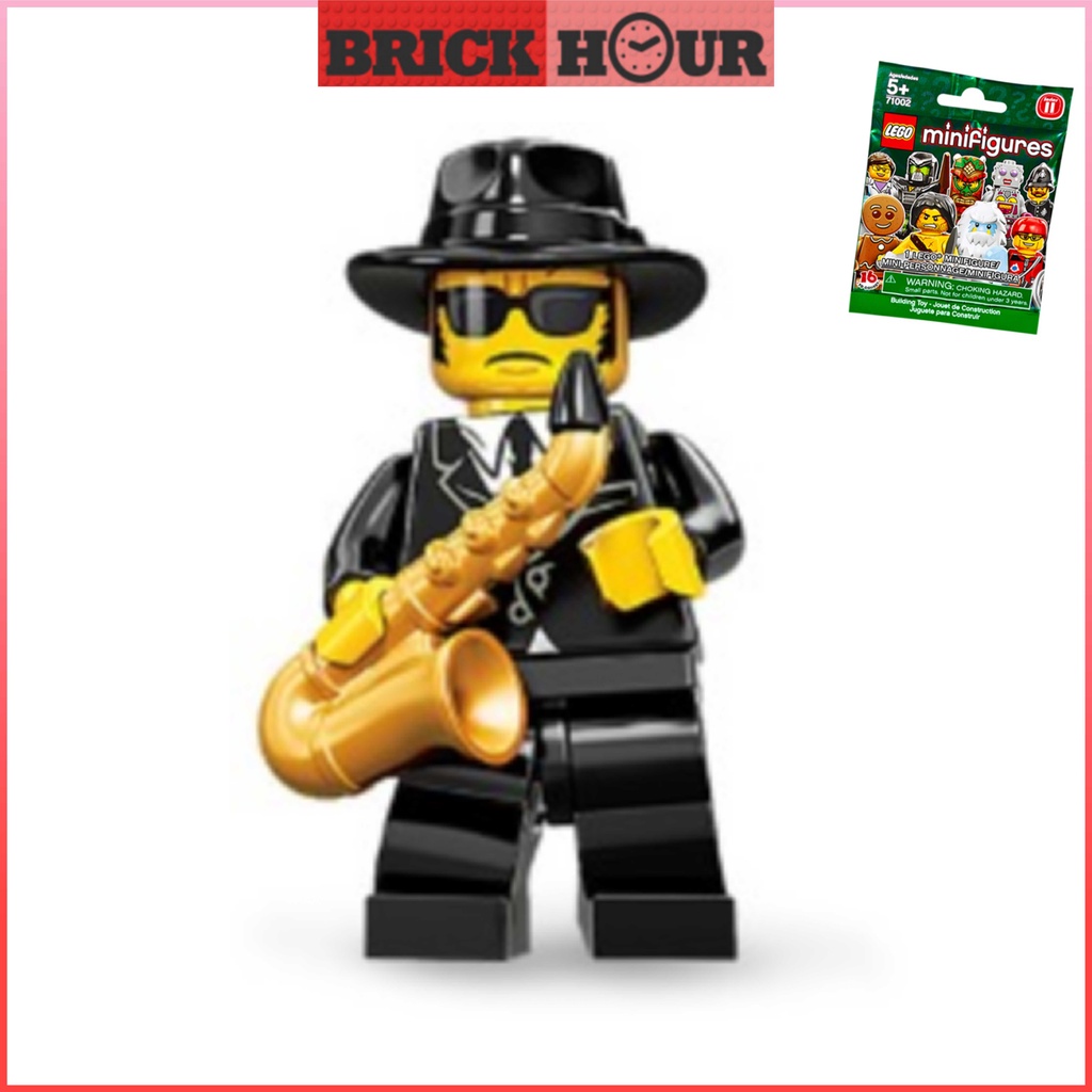 71002 -12 LEGO Minifigure Series 11 - Saxophone Player (MISP) | Shopee ...