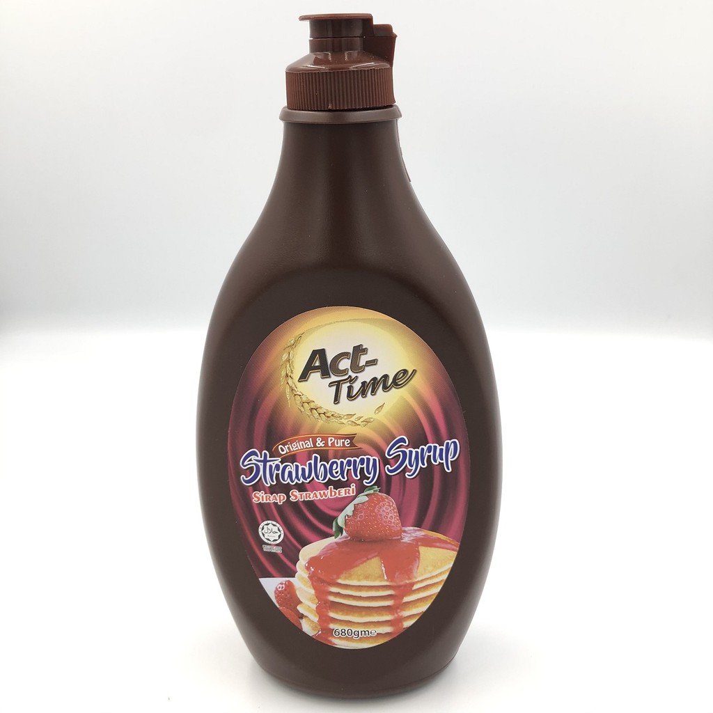 Act Time Chocolate Syrup / Strawberry Syrup / Caramel Syrup Coco Sirap ...