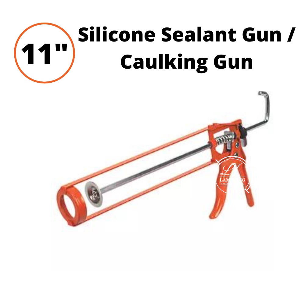 11" Silicone Gun Caulking Gun Cartridge Silicone Sealant Gun Penembak ...