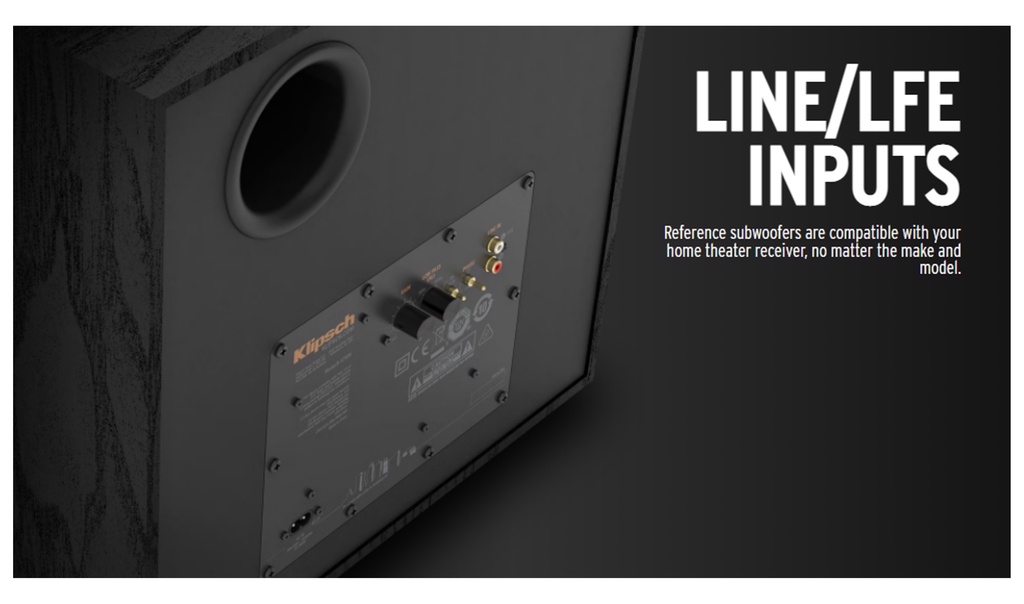 KLIPSCH R-101SW 300 WATTS 10" ACTIVE SUBWOOFER R101SW | Shopee Malaysia