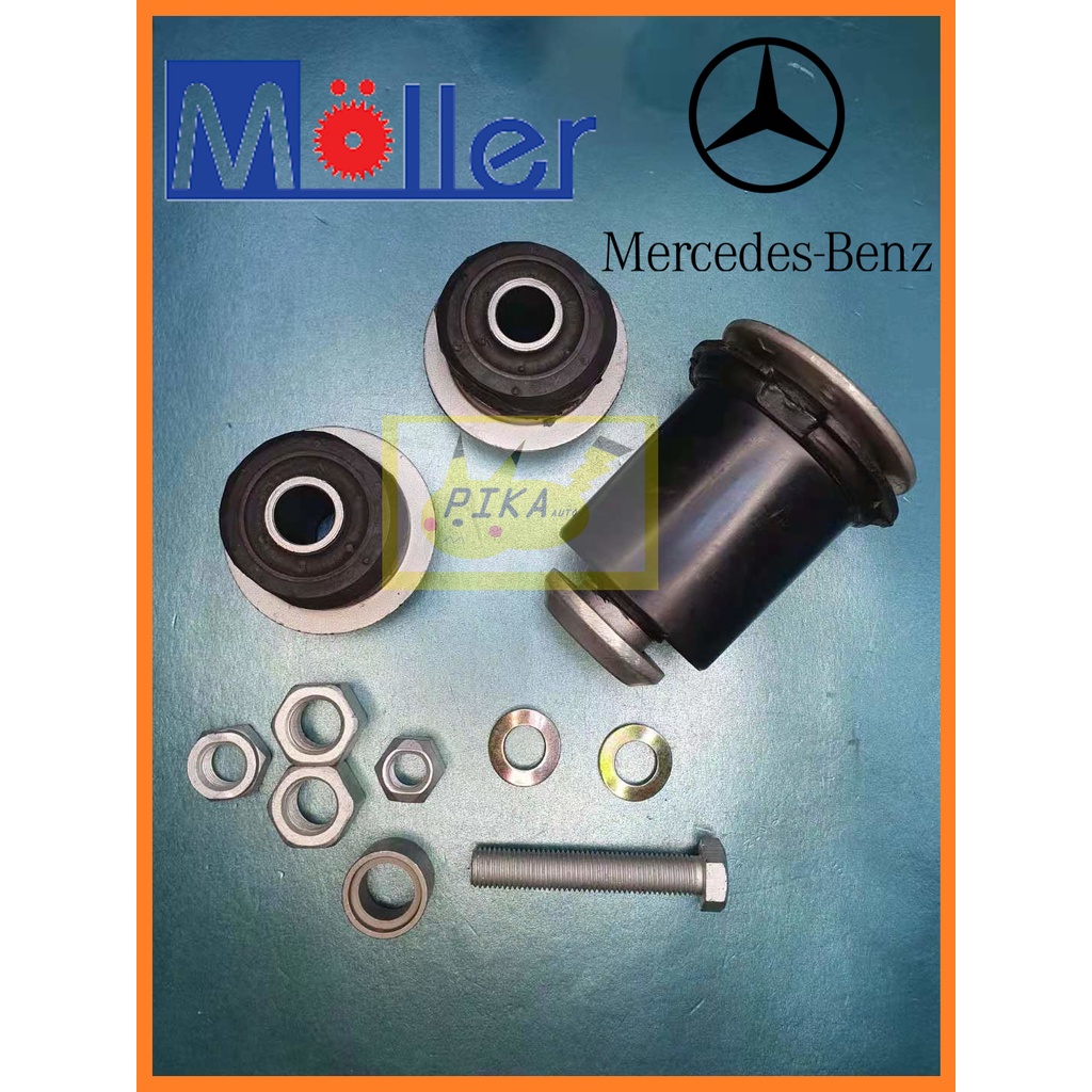 Mercedes Benz S-Class W140 MOLLER GERMANY Front Lower Arm Bush Kit Set ...